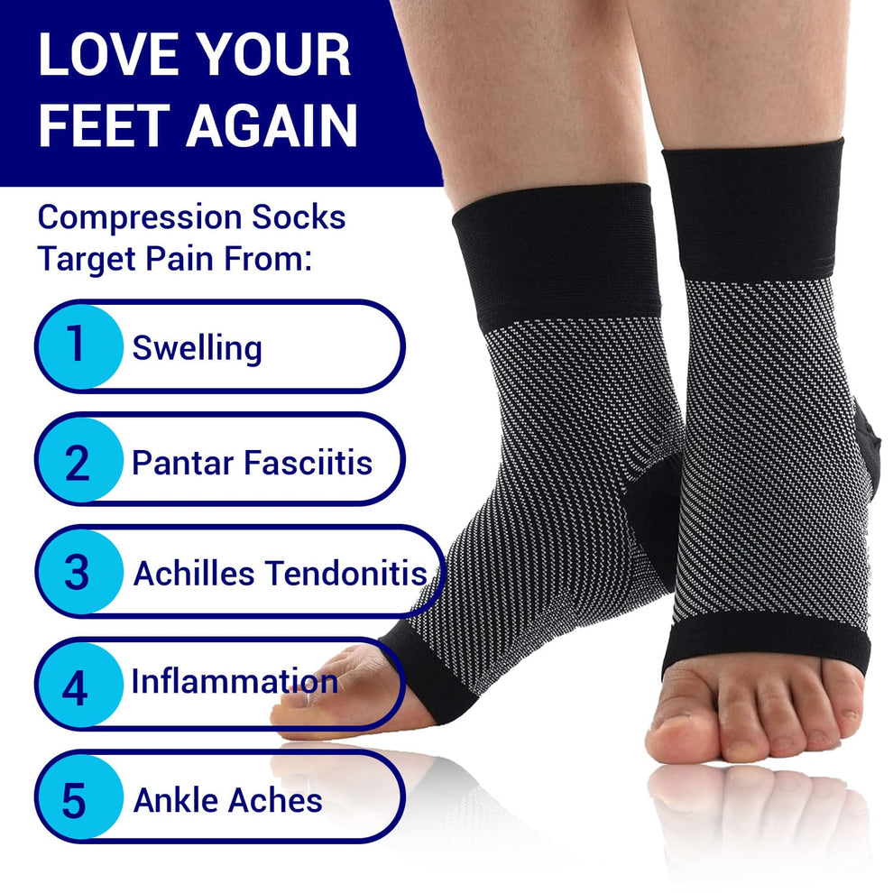 Foot & Ankle Compression Socks – Supeak